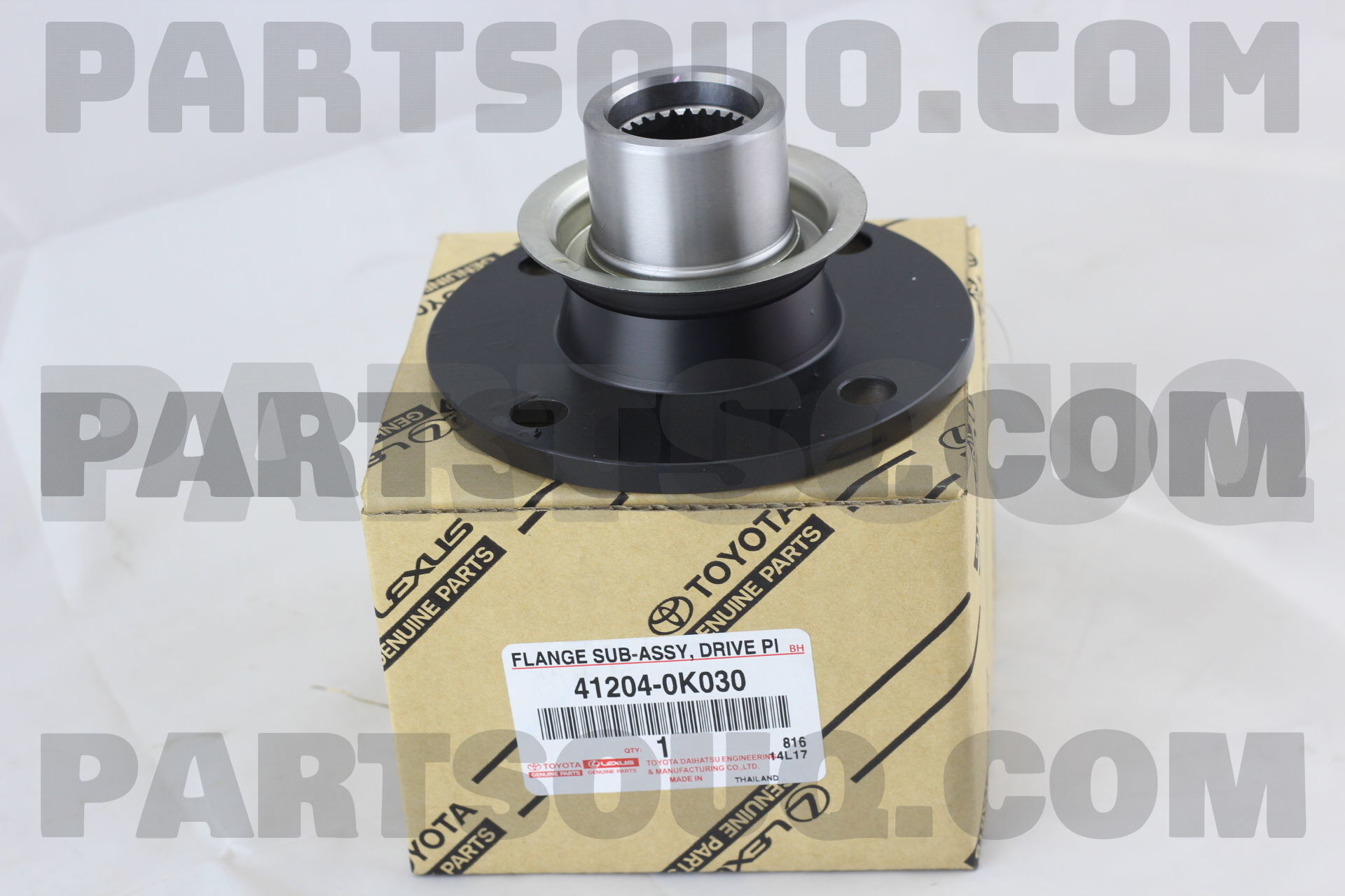 FLANGE SUB-ASSY, FRONT DRIVE PINION COMPANION, FRONT 412040K030 ...